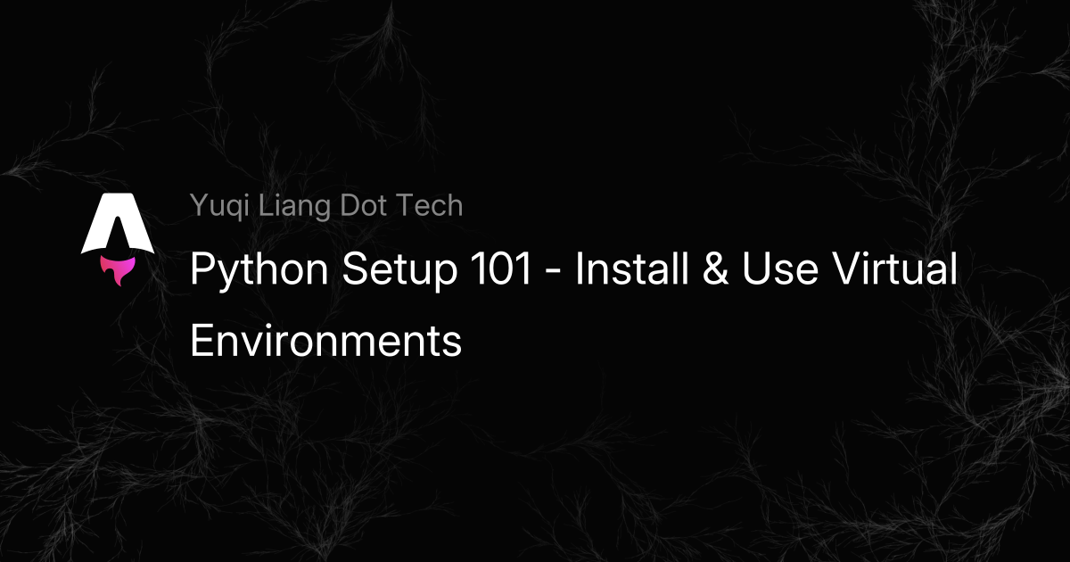 Understanding Anaconda and Conda - Yuqi Liang Dot Tech